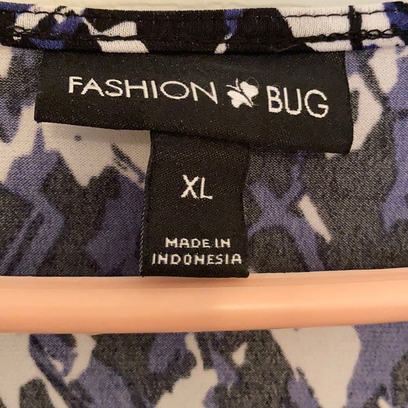 Fashion Bug | Dresses | Patterned 34 Sleeve Dress | Poshmark